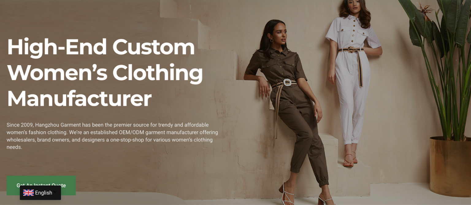 Top 10 Clothing Manufacturers in China - HangZhou